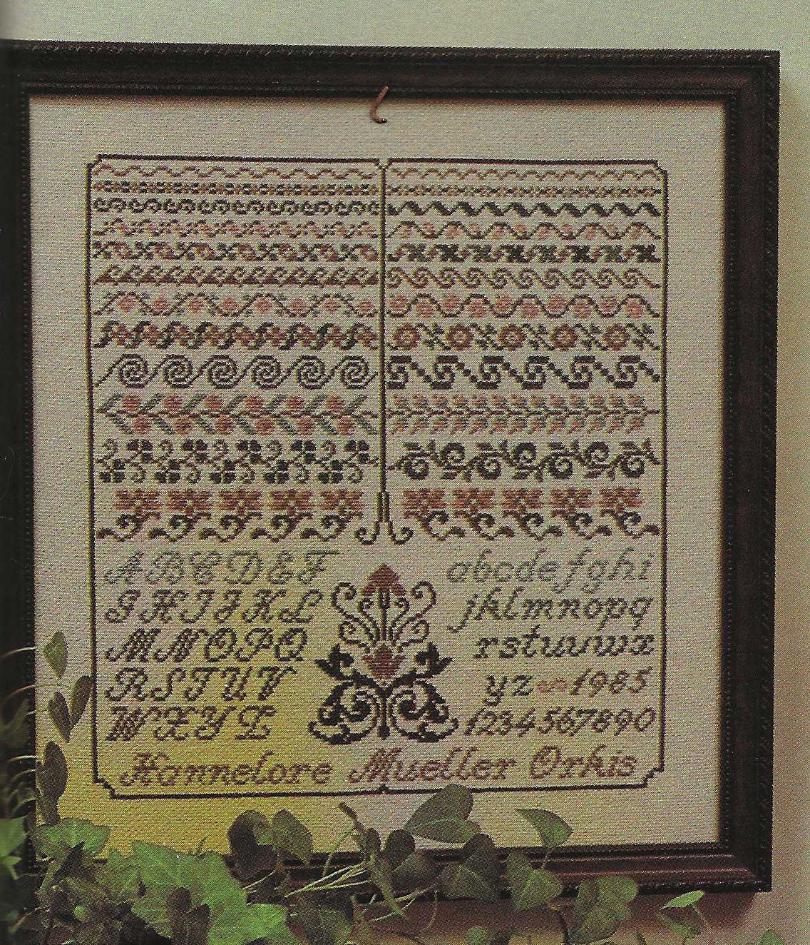 Saxon Borders Sampler PDF Pattern - Etsy