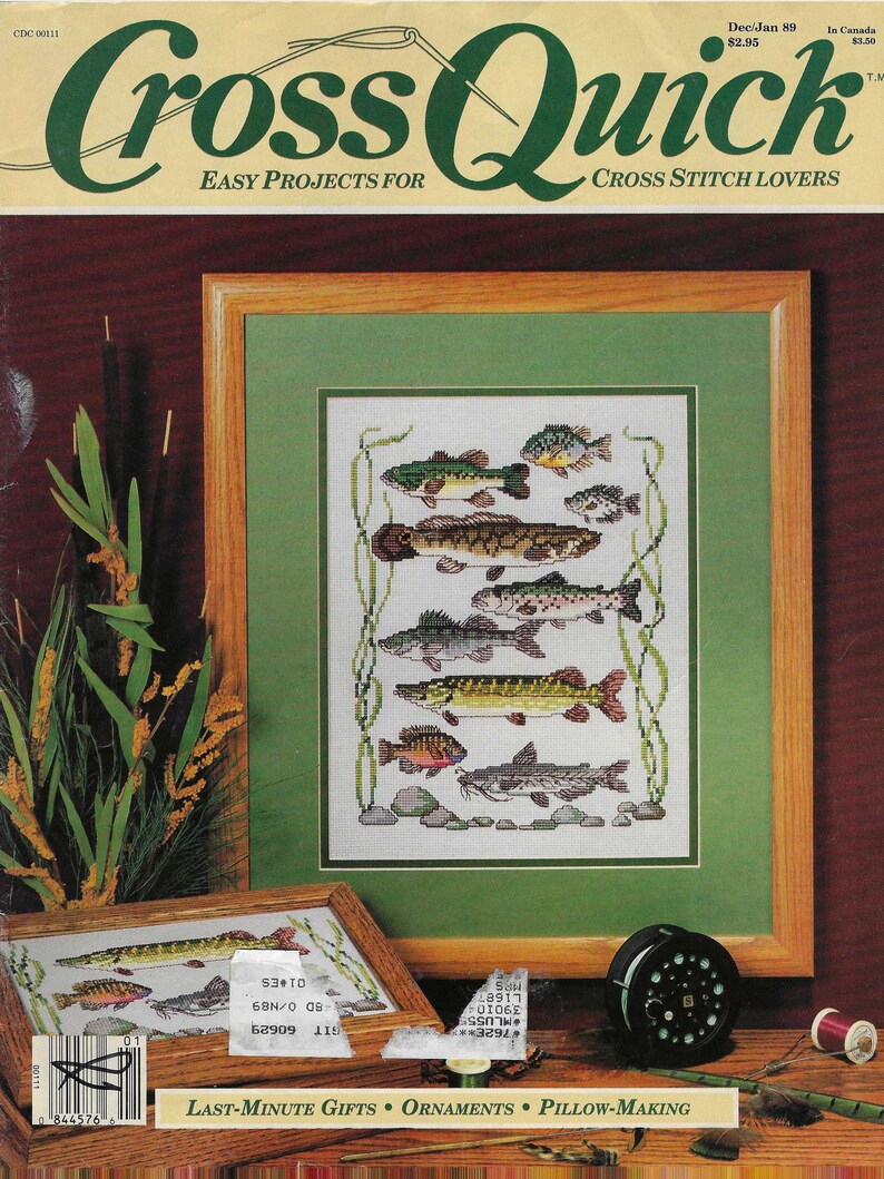 Freshwater Fish Sampler PDF Pattern - Etsy