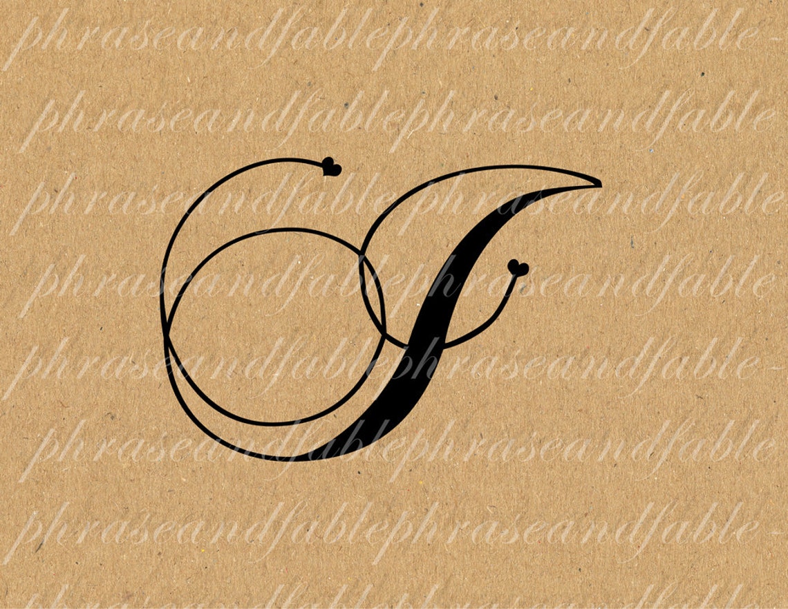Letter I Hearts 344 Digital Download Alphabet Initial Name Glyph ...
