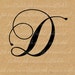 Letter D Hearts 275 Digital Download Alphabet Initial Name Glyph ...