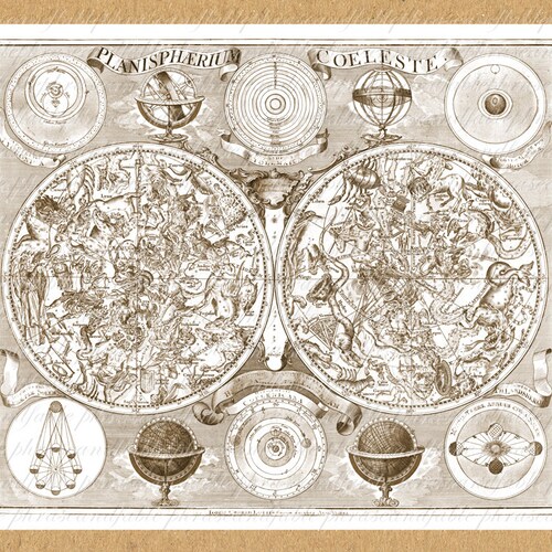 Ancient Celestial Map