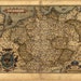 Map of Germany From the 1500s 092 Berlin Munich Frankfurt Hamburg ...