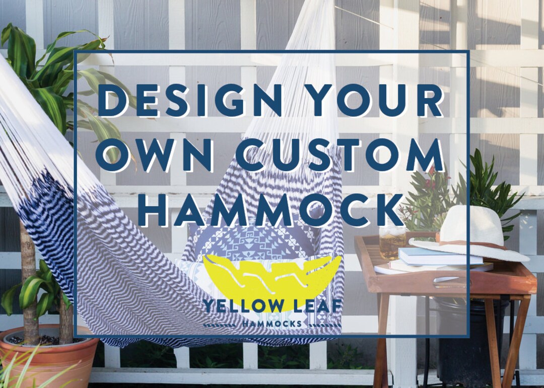 Custom Hammock two Person: Design Your Own One-of-a-kind Hammock w ...