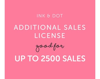 Extended Commercial License/commercial Use Clipart/commercial - Etsy