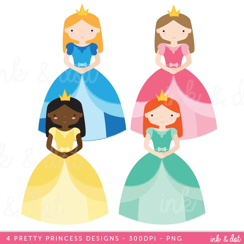 Cute Fairy Princess Clipart