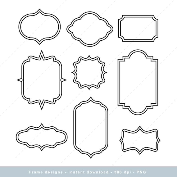 Simple Vintage Frames