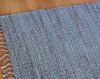 Denim rag rugs | Etsy