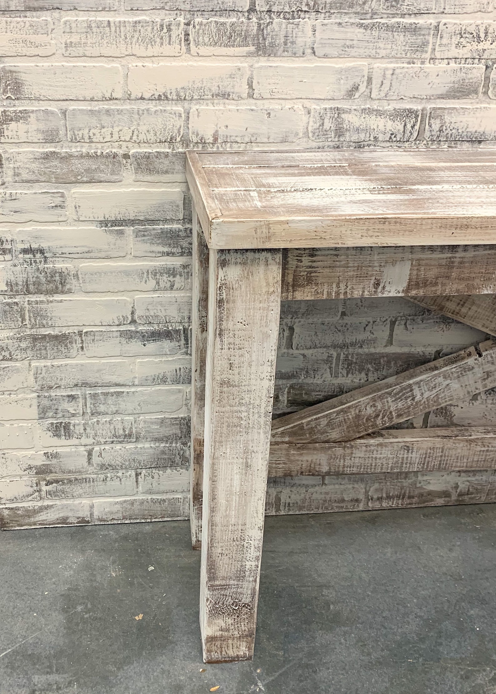 Custom Farmhouse Console Table - Etsy