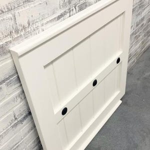 White Barn Door Baby Gate, Industrial Hardware Baby and Pet Gate - Etsy