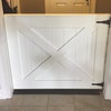White Barn Door Baby Gate, Industrial Hardware Baby and Pet Gate - Etsy