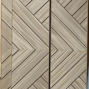 Custom Chevron Barn Door: Modern Farmhouse Style - Etsy