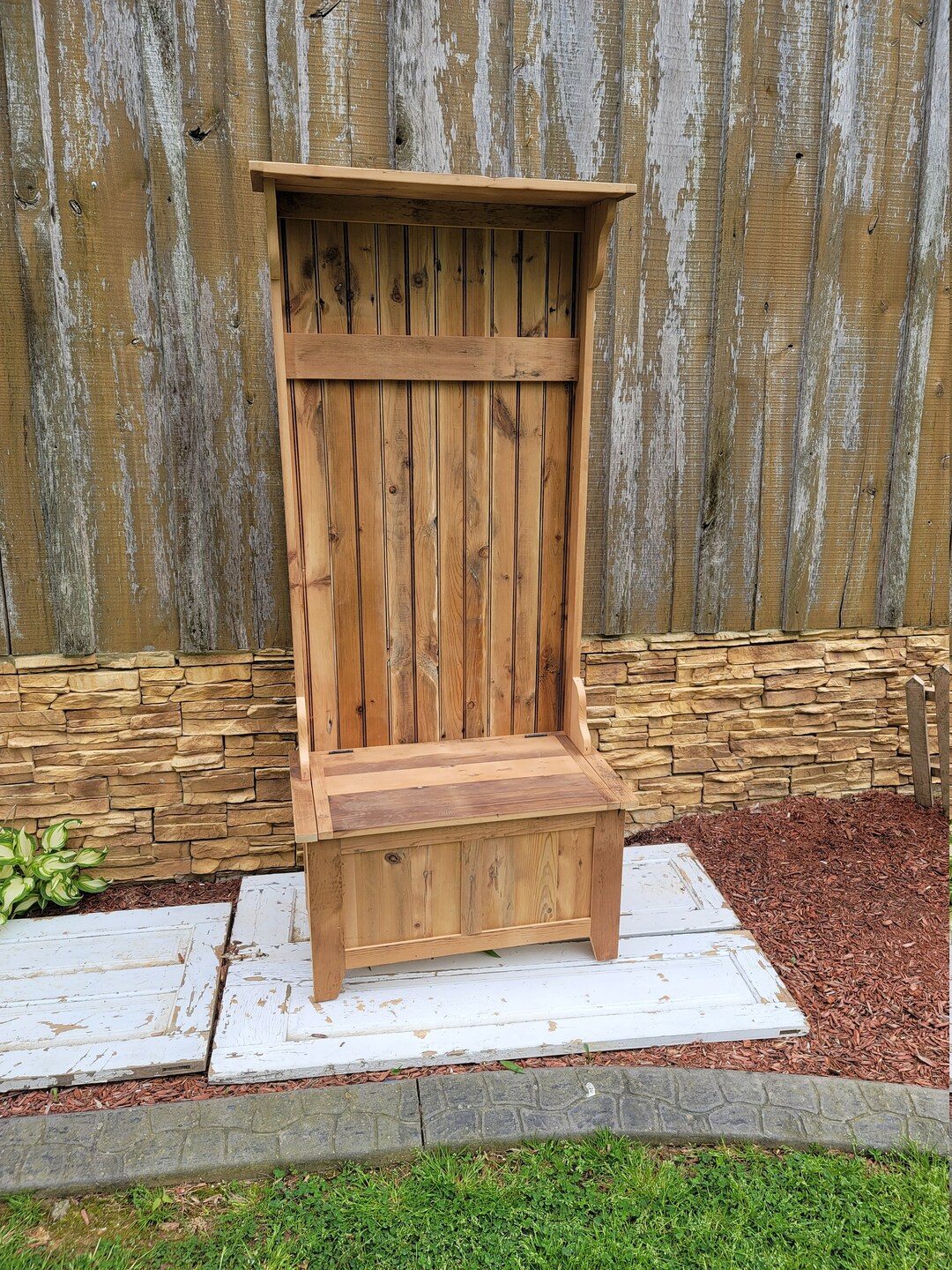 Unfinished Hall Tree, Entryway Bench, Hall Tree Bench, Coat Rack ...