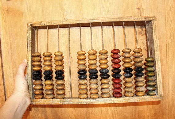 Abacus Antique Abacus Large Abacus Large Vintage Abacus Soviet Vintage Abacus Vintage Abacus Wooden Abacus Etsy Canada