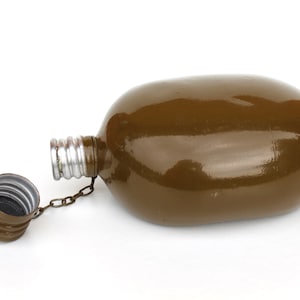 Soviet Vintage Flask Bottle Soviet Army Water Bottle Metal - Etsy