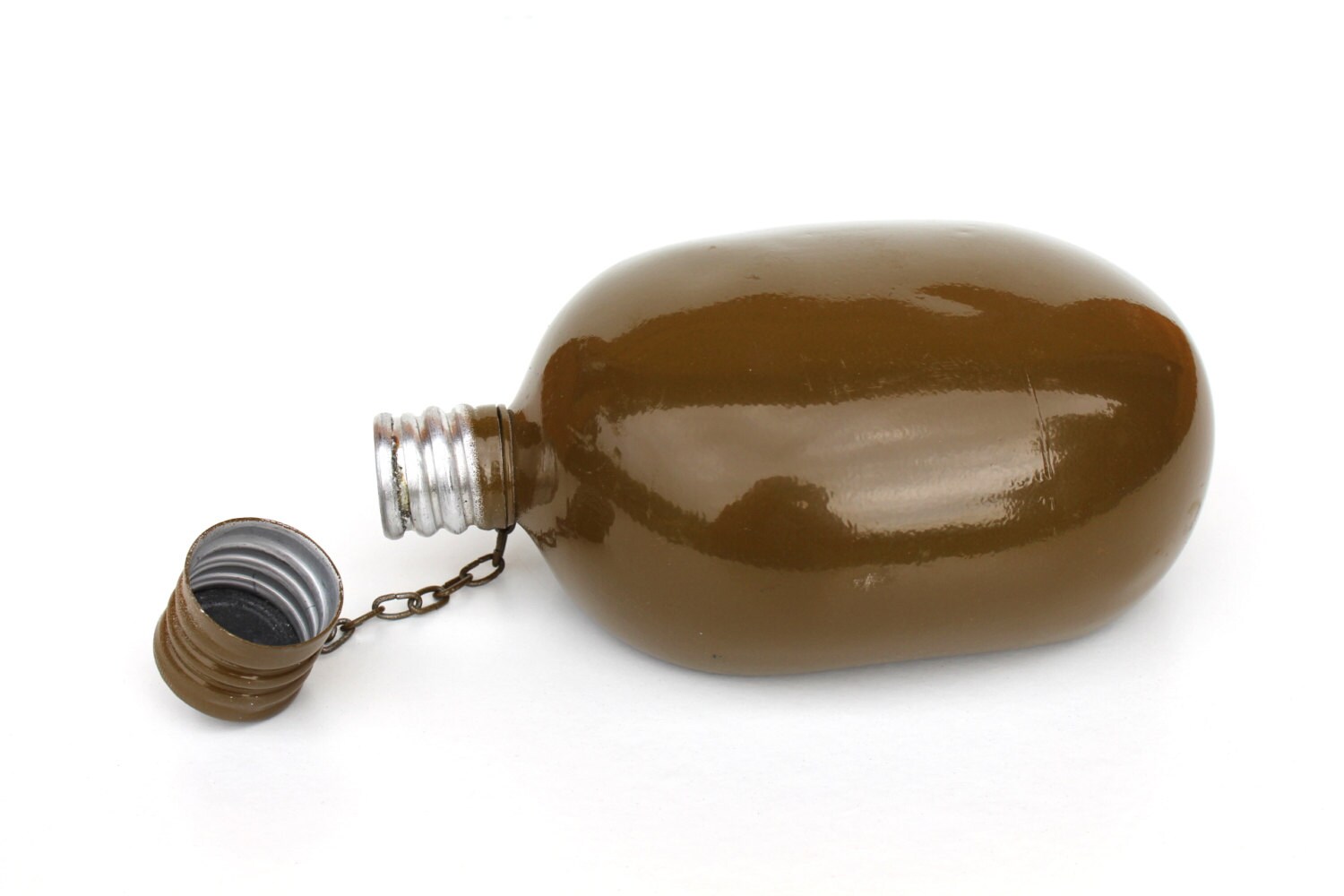 Soviet Vintage Flask Bottle Soviet Army Water Bottle Metal - Etsy