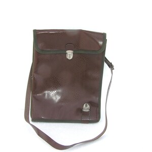 Soviet Map Bag Unisex Messenger Bag, Dark Brown Unisex Bag, UNUSED ...
