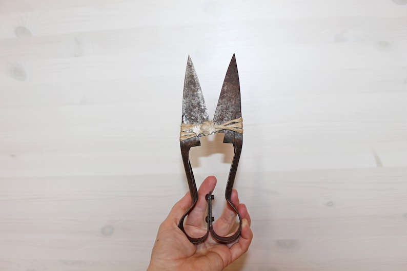 Vintage Sheep Shears Hand Sheep Shears Sheep Scissors Hand - Etsy