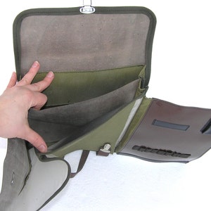 Soviet Map Bag Unisex Messenger Bag, Dark Brown Unisex Bag, UNUSED ...