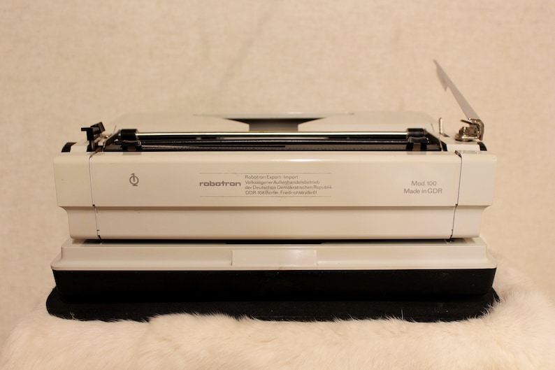 Erika Working Typewriter Vintage Typewriter Erika With a Case Portable ...