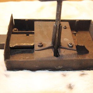 MASSIVE Antique Door Lock 11 Lbs HANDMADE Gate Lock Castle Lock Cellar ...