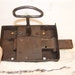 MASSIVE Antique Door Lock 11 Lbs HANDMADE Gate Lock Castle Lock Cellar ...