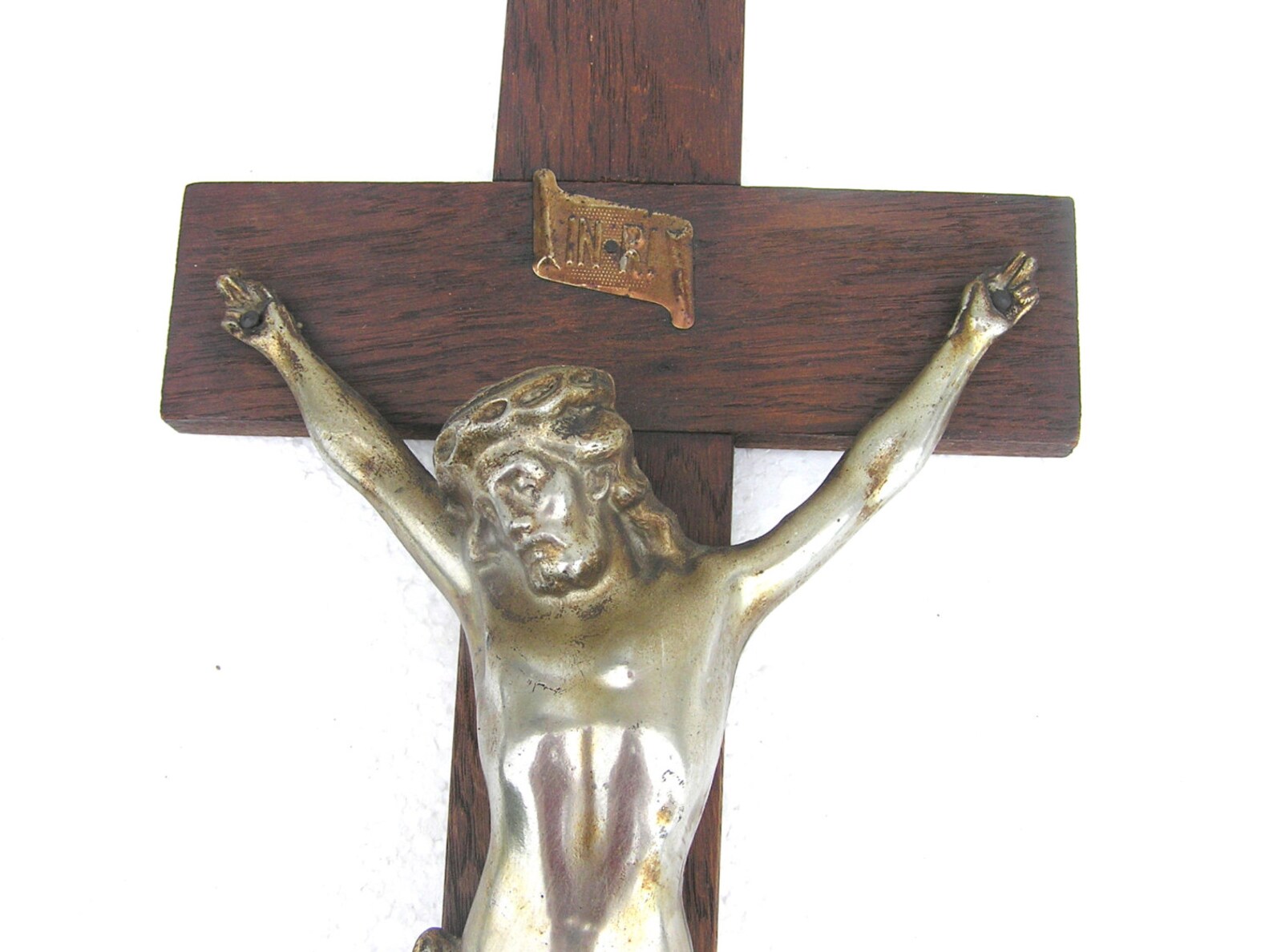 Antique Cross Jesus Christ on Cross Religious Wall Decor Religious Wall ...