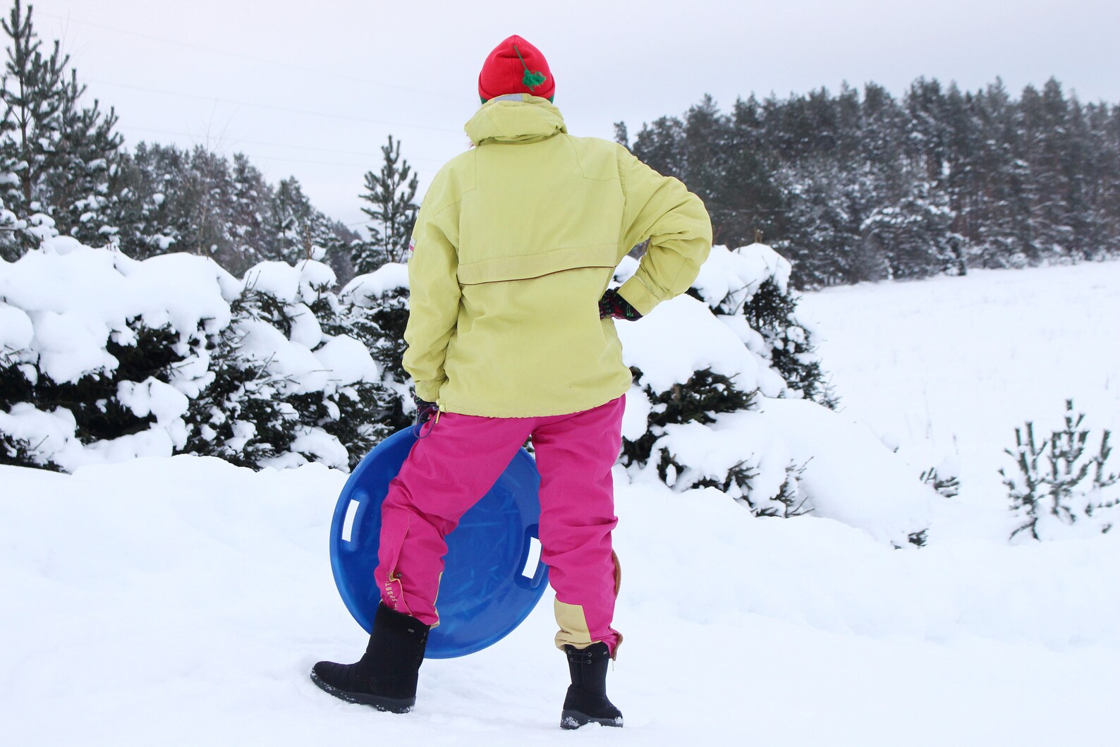 Vintage Neon Ski Jacket and Pants Set 90s Skiing Suit Vintage - Etsy