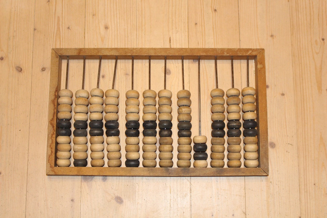 Antique Abacus Large Vintage Abacus Vintage Abacus Rustic - Etsy