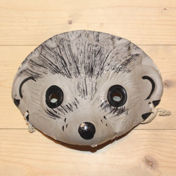 Hedgehog Mask - Etsy