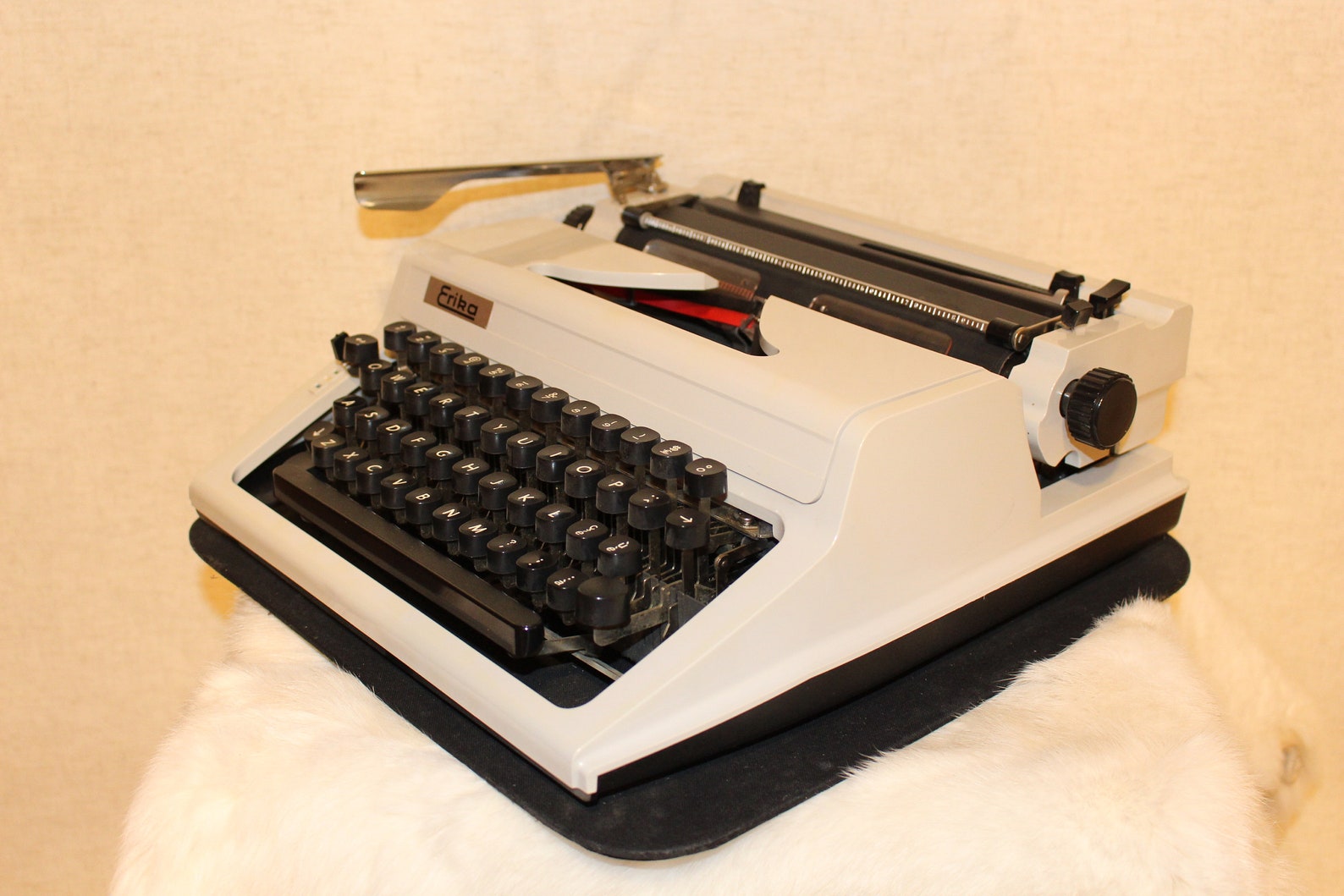 Erika Working Typewriter Vintage Typewriter Erika With a Case - Etsy