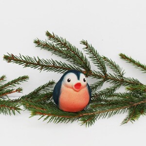 Bullfinch Soviet Vintage Soft Toy Bird Vintage Unused Home Decor Gift ...