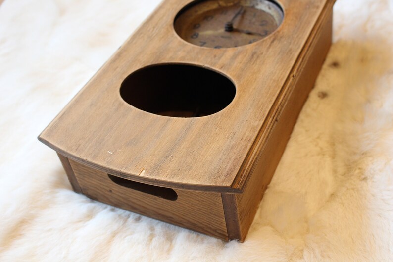 Antique Case Clock Wood Case Clock Majak Clock With Clock Case | Etsy