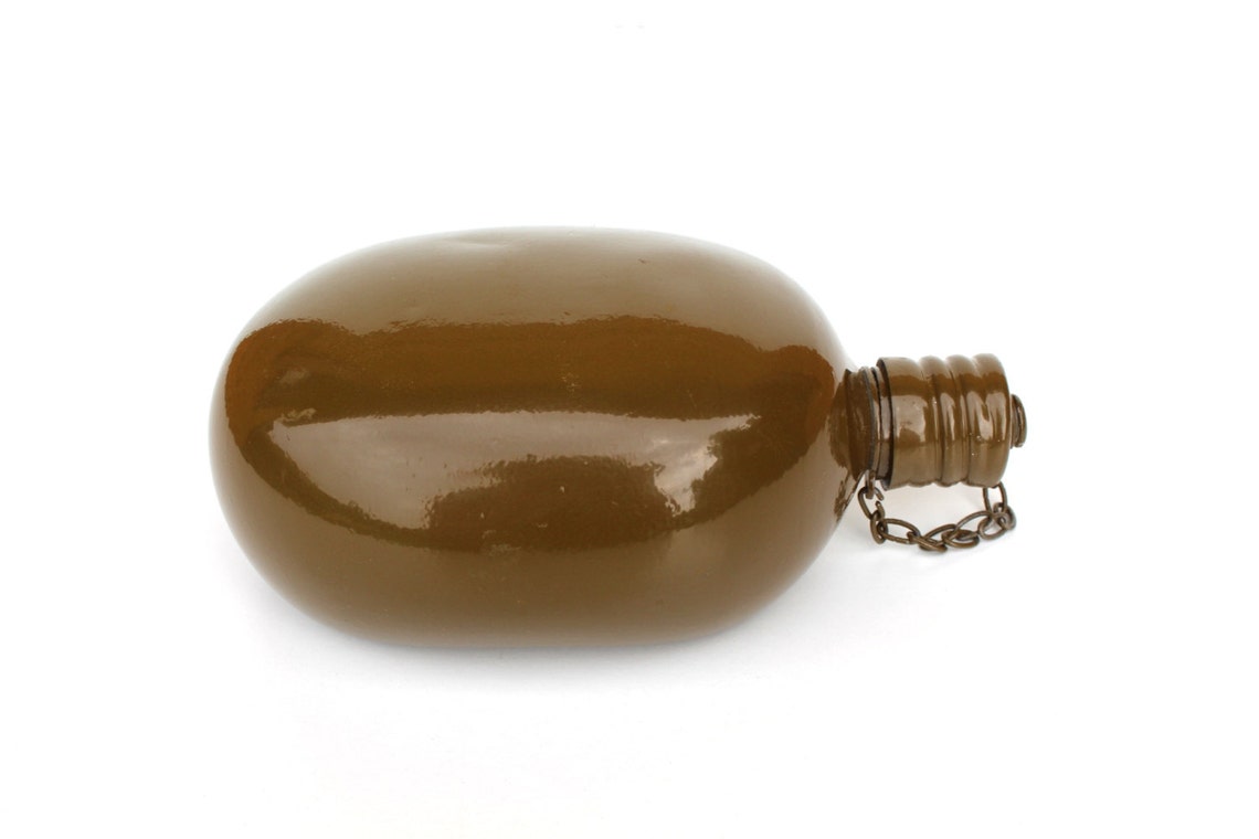 Soviet Vintage Flask Bottle Soviet Army Water Bottle Metal | Etsy