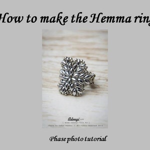 Hemma Ring - TUTORIAL - Etsy