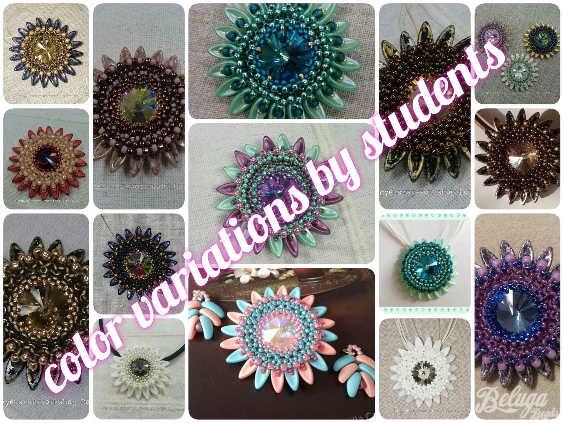 TUTORIAL of the Stephanie Pendant Phase Photos - Etsy