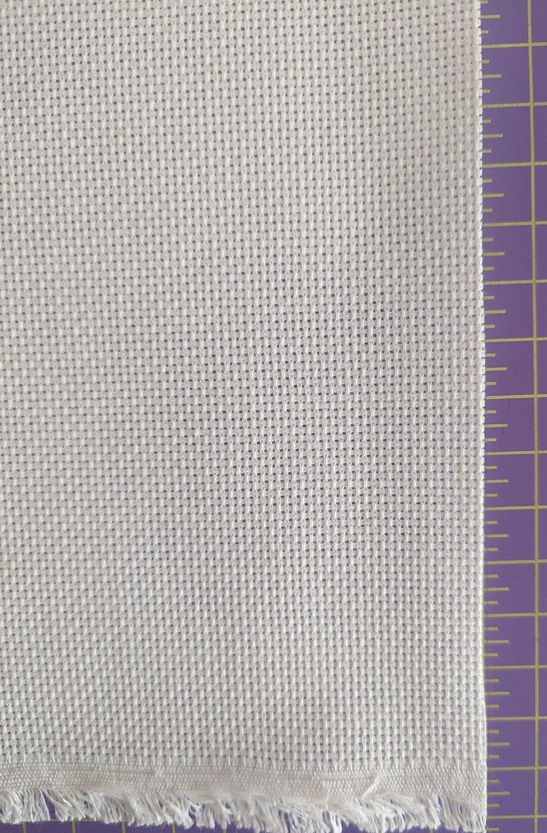 14 Count Zweigart White Aida Cloth - Fat Eighths 14 X 18 - Etsy