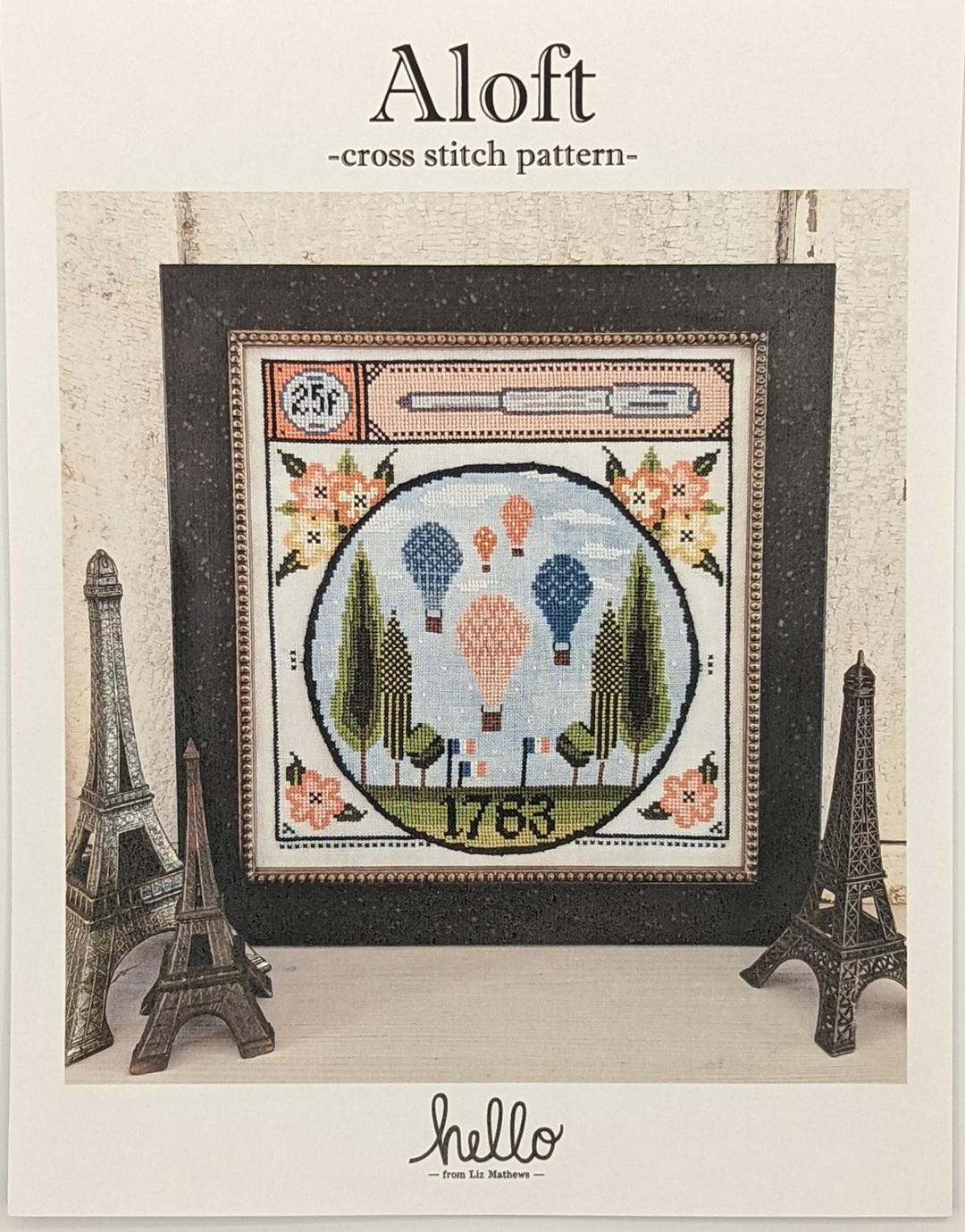 Aloft Cross Stitch Pattern - Hello From Liz Mathews - Etsy