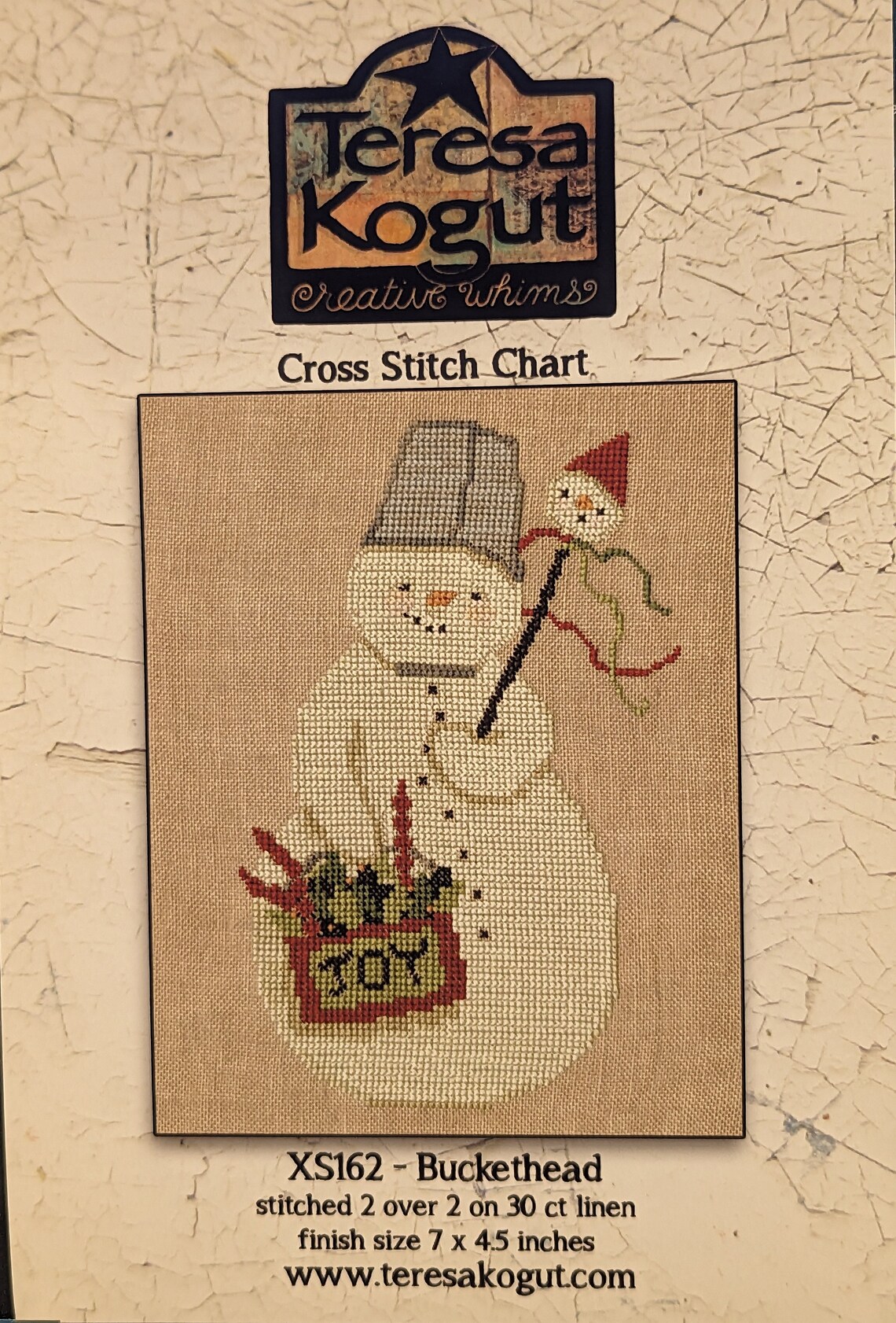 Buckethead Cross Stitch Pattern Teresa Kogut Creative Whims - Etsy