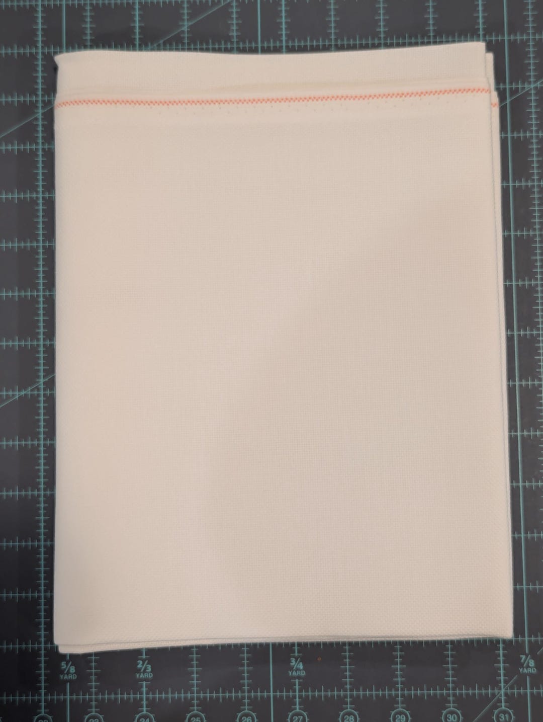 22 Count White Hardanger - Evenweave Cross Stitch Embroidery Fabric ...