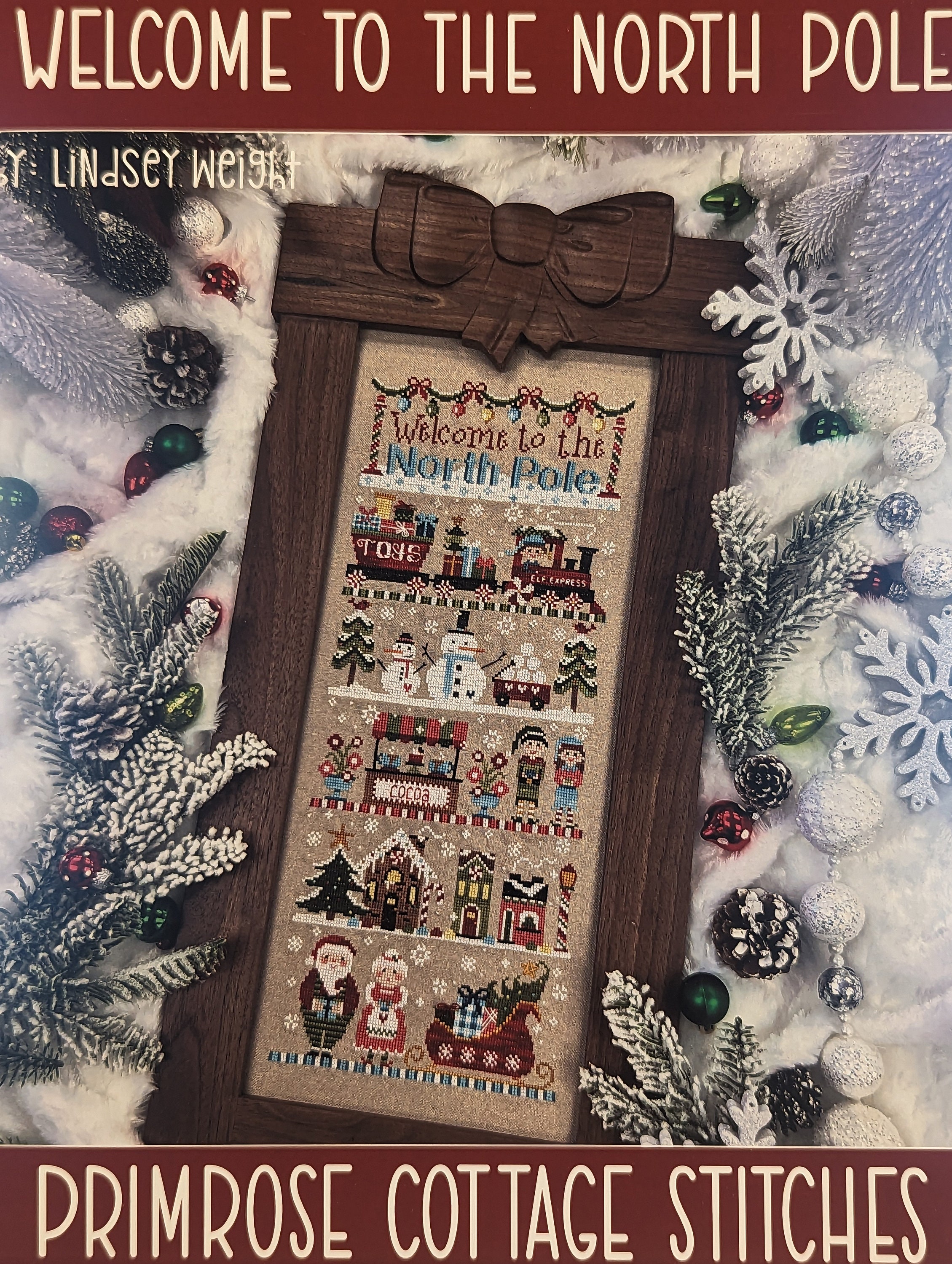 Welcome to the North Pole - Paper Pattern - Primrose Cottage Stitches ...