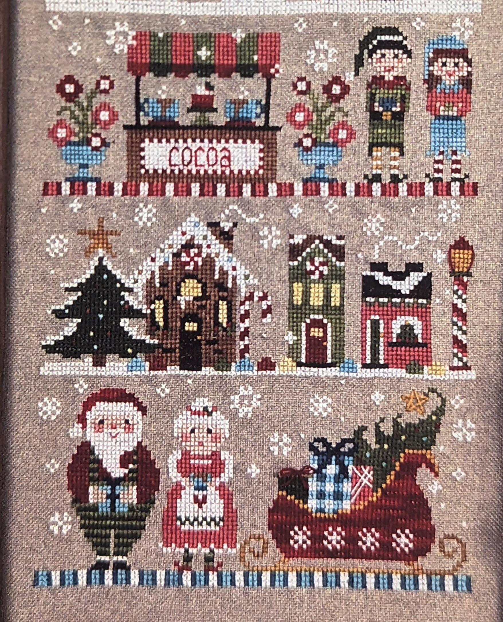 Welcome to the North Pole - Paper Pattern - Primrose Cottage Stitches ...