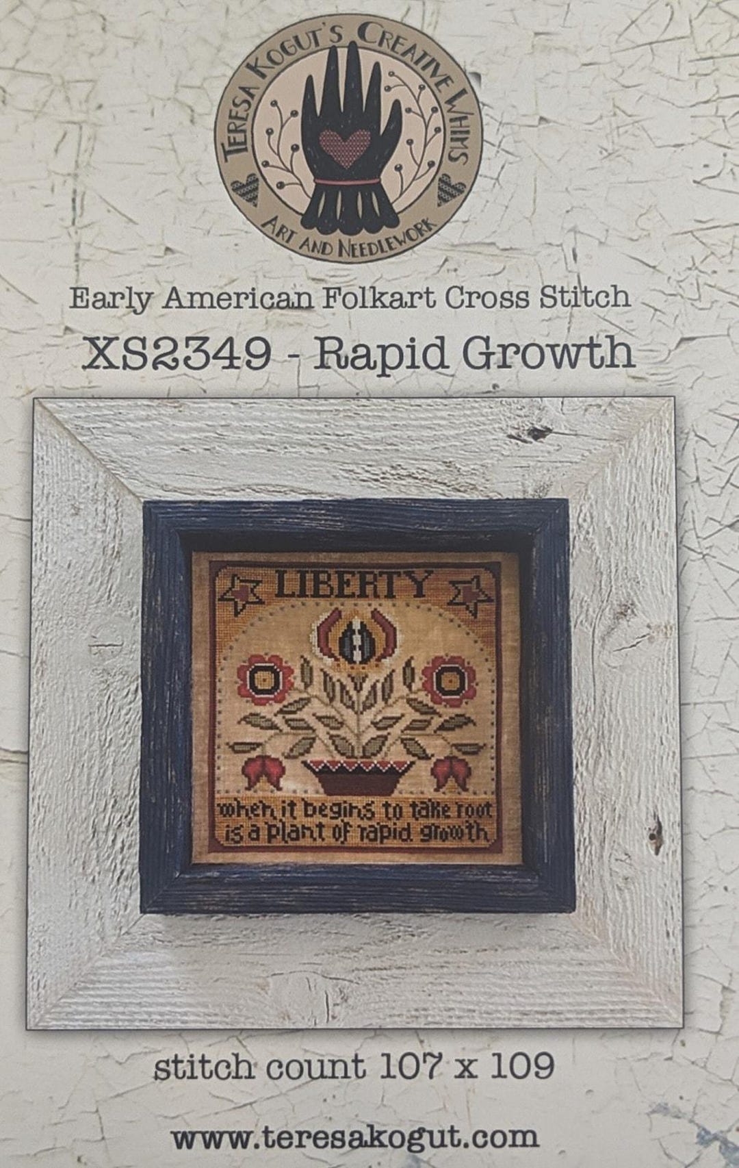 Rapid Growth Cross Stitch Chart - Teresa Kogut's Creative Whims ...
