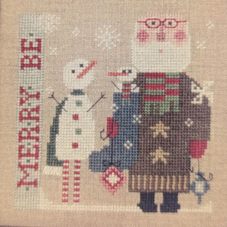 Wee Santa 2025 to 2010 Heart in Hand Cross Stitch Patterns - Choice - Etsy