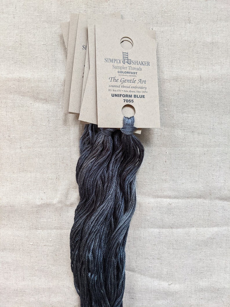 The Gentle Art - Sampler and Simply Shaker Threads - Hand and Over Dyed ...