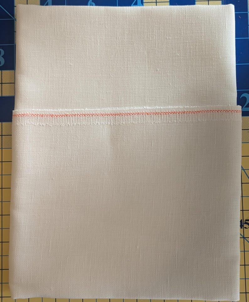 32 Count White Belfast Zweigart Linen - Size Options - Etsy