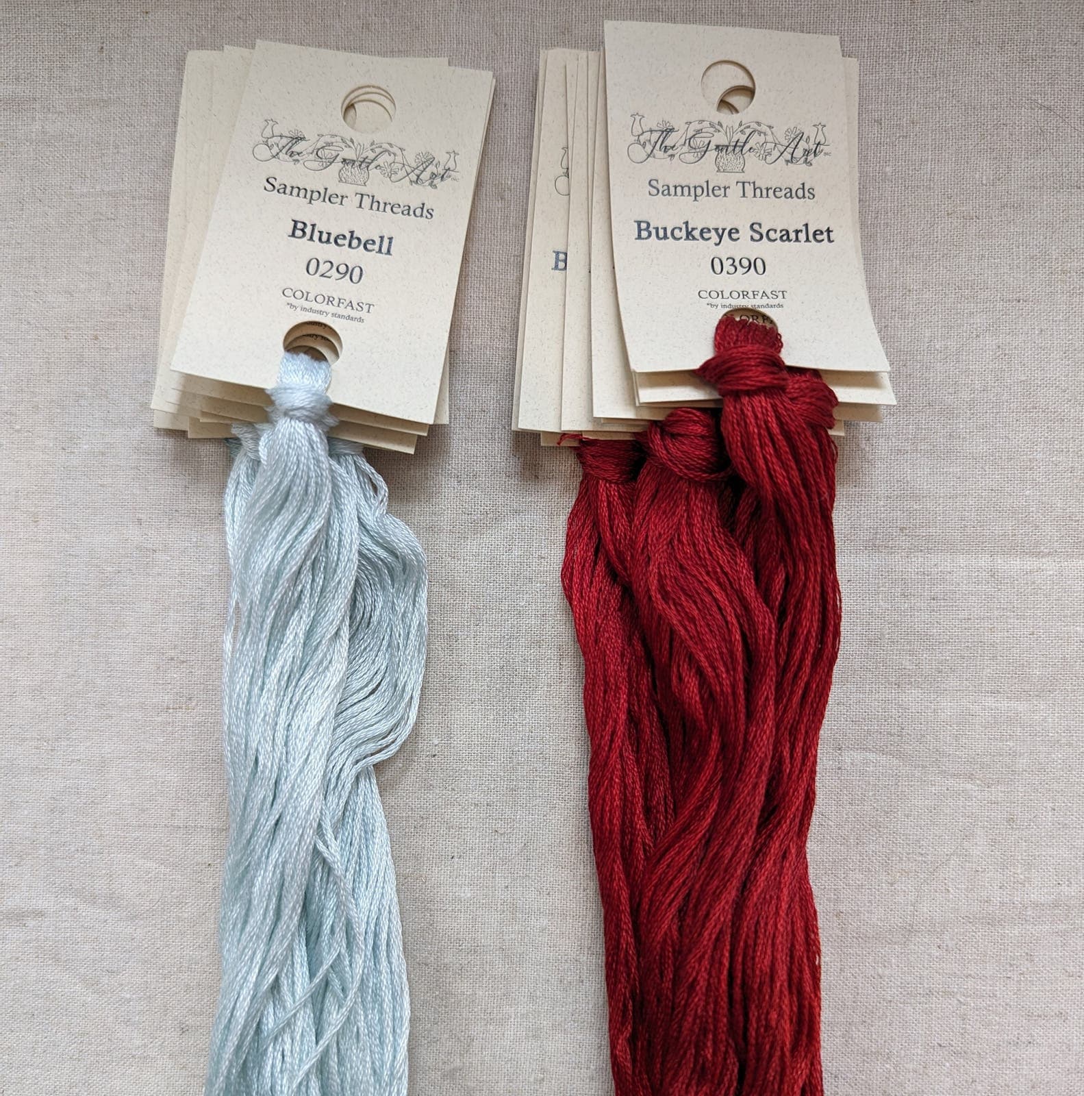 The Gentle Art - Sampler and Simply Shaker Threads - Hand and Over Dyed ...