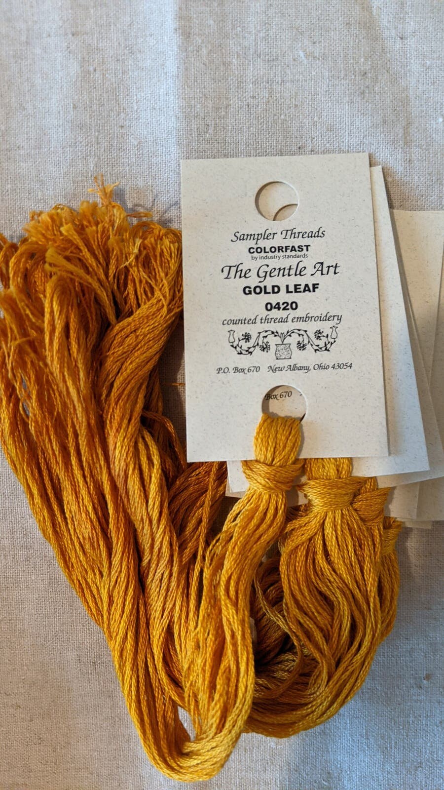 The Gentle Art - Sampler and Simply Shaker Threads - Hand and Over Dyed ...