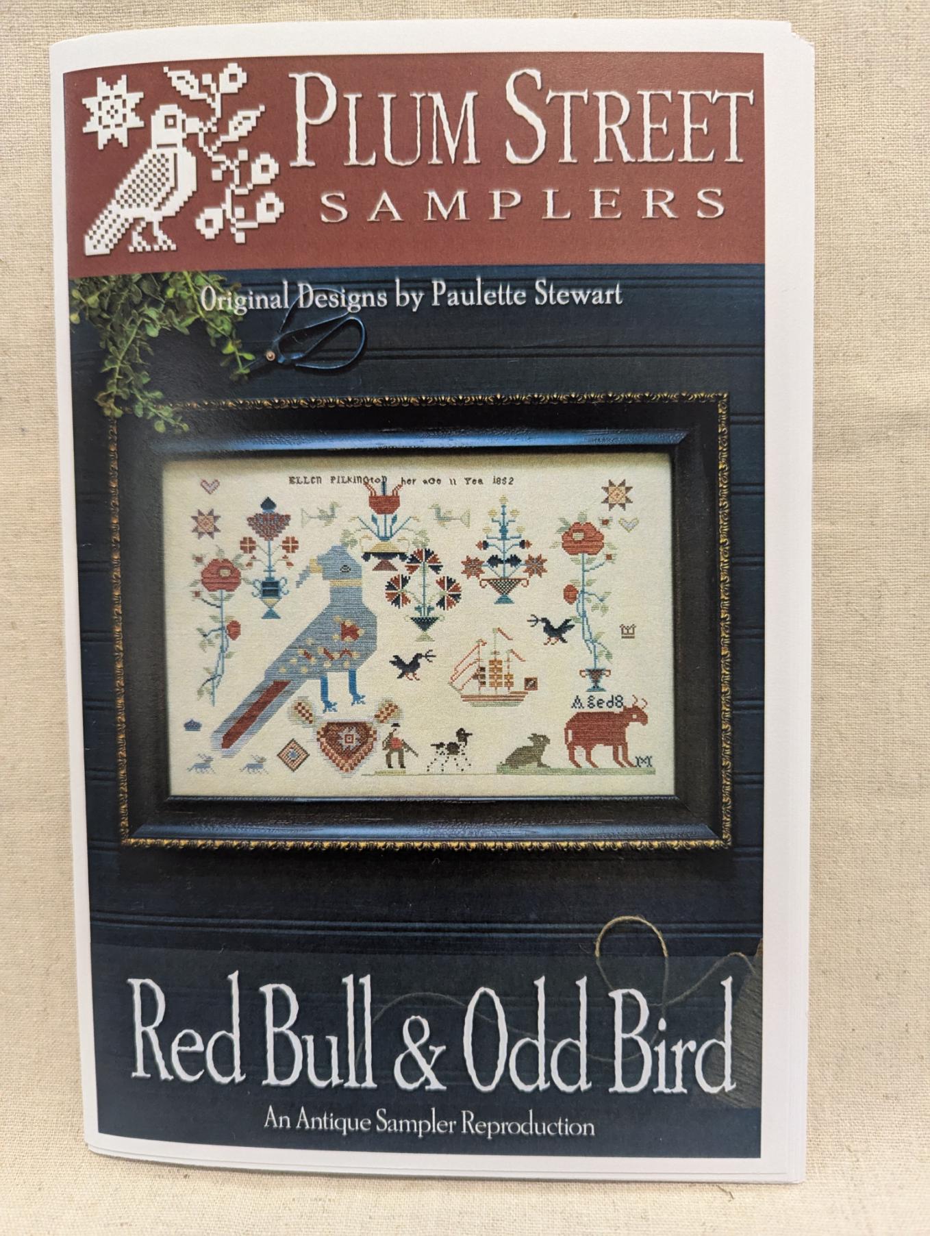 Happy Birthday, USA Cross Stitch Pattern - Plum Street Samplers ...