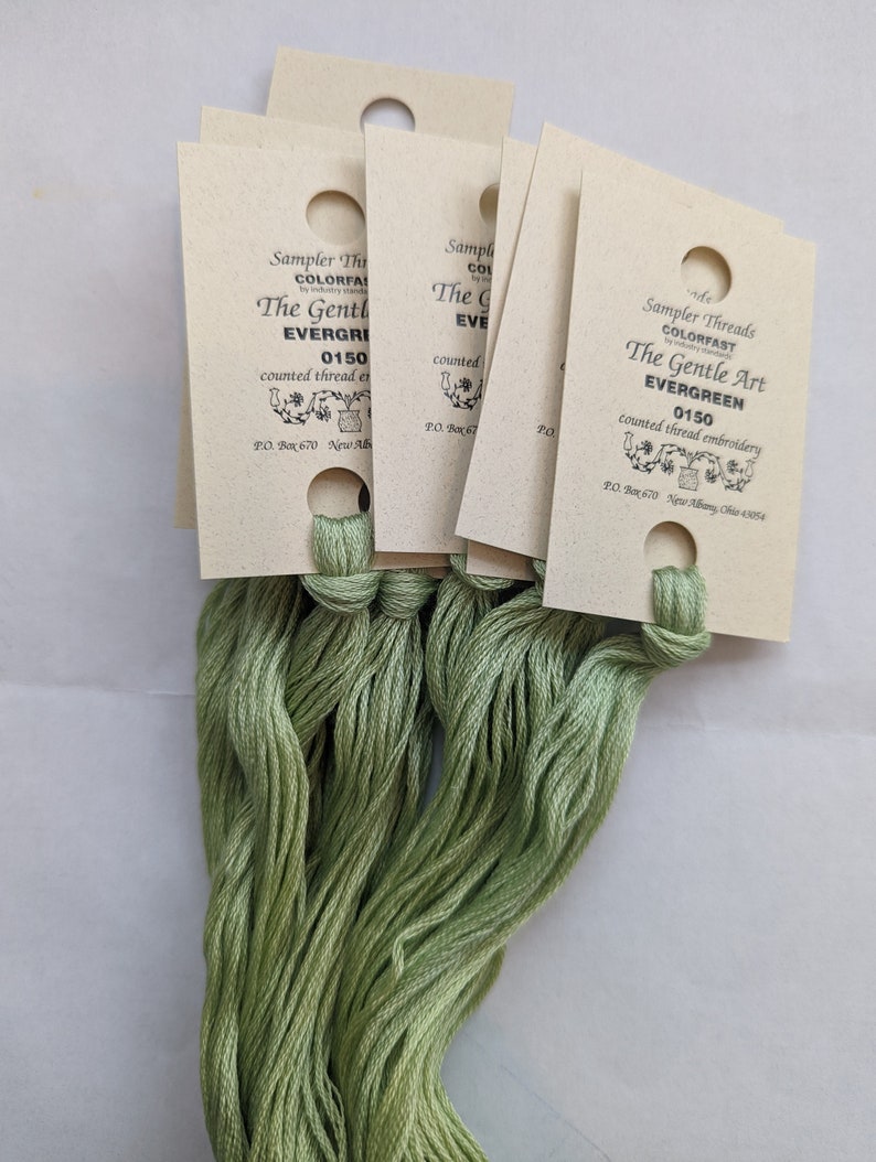 The Gentle Art - Sampler and Simply Shaker Threads - Hand and Over Dyed ...