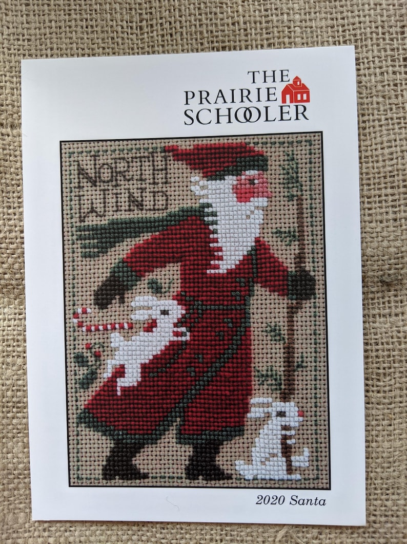 Schooler Santas Counted Cross Stitch Charts by the Prairie Schooler ...